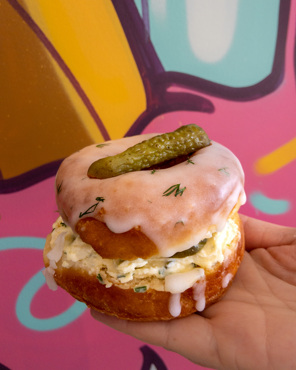 This spot is serving up dill pickle donuts for this week only! | Dish Cult